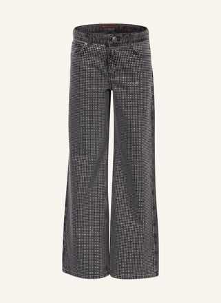 Only Jeans Mit Schmucksteinen grau
