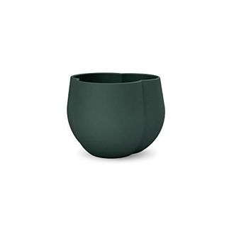 Cooee Design Clover Flower Pot 12cm Dark Green