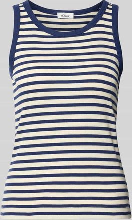 s.Oliver Red Label Slim Fit Tanktop aus Baumwoll-Mix