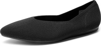Dream Pairs Damen Ballerinas Flache Schuhe mit spitzem Zehenbereich f&uuml;r Damen,Size 40.5,Schwarz,DWUMFA2505