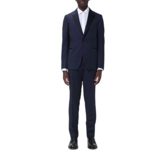 Ermenegildo Zegna Smoking aus Wolle und Mohair - - Suits - Herren - Blau - 2XL
