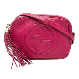Gucci Sac bandouli&egrave;re Soho Disco Pre-owned - Femme - Pre-owned - Rose - Taille: ONE Size