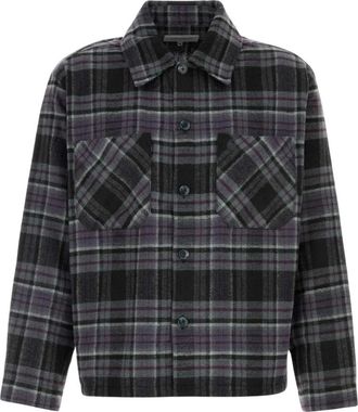 Carhartt Work in Progress Besticktes Flanellhemd im Parson-Stil - - Shirts - Herren - Lila - M