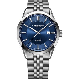 Raymond Weil Freelancer Herren Silberne Uhr 2731-ST-50001