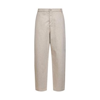 Jacquemus Paysan de-N&icirc;mes Denim Hose - - Trousers - Herren - Braun - W31