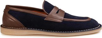 Dolce & Gabbana Homme, Chaussures, Bleu, Taille: 42 1/2 EU Florio Slipper
