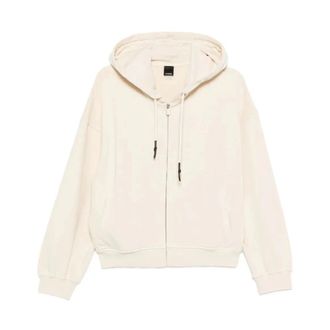 Pinko Kapuzen-Zip-Sweater - - Sweatshirts & Hoodies - Damen - Beige - S
