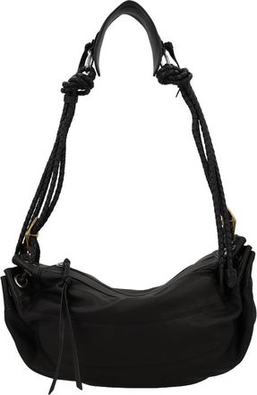 Isabel Marant Womens Shoulder Bag Maia Black Lamb Leather
