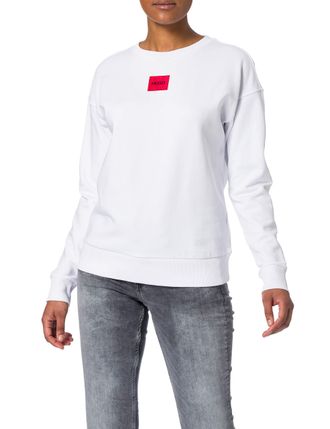 HUGO BOSS HUGO Damen Nakira_redlabel Sweatshirt, White100, XS EU