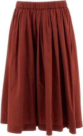 CASEY CASEY Jupe Midi - Femme - Jupes - Brun - Taille: 36 FR