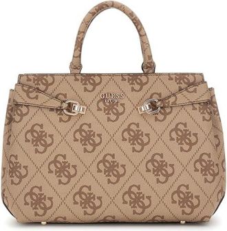 Guess Lorelei Girlfriend Satchel Latte Logo