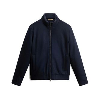 Woolrich Herren, Sweatshirts & Hoodies, Blau, XLGr&ouml;&szlig;e