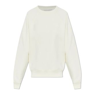 Ami Femme, Sweatshirts et sweats &agrave; capuche, Beige, Taille: 38 FR SweaT-shirt Oversize