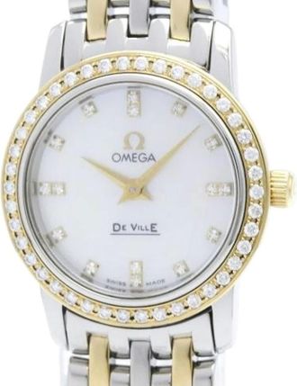 Omega Pre-owned De Ville 4375.75 - Femme - Pre-owned - Blanc - Taille: ONE Size