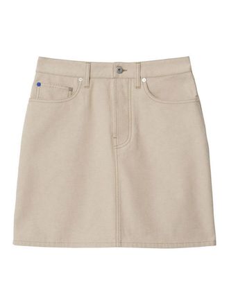 Burberry Jupe Midi - Beige