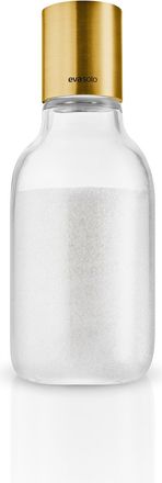 Eva Solo | Zuckerspender Messing | Schlichtes Design aus Glas und Edelstahl mit PVD-Beschichtung in Messingoptik, die Nicht poliert Werden muss | Brass