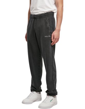 Urban Classics Herren Jogginghose Small Embroidery Sweatpants Black 3XL