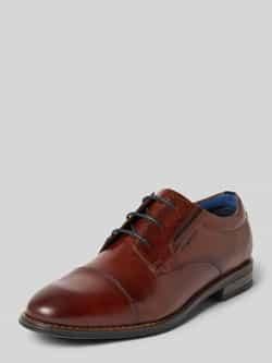 Bugatti Schn&uuml;rschuhe aus echtem Leder Modell Amros