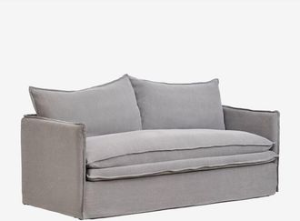 Sklum Grace 3-Sitzer-Sofa aus Leinen und Baumwolle - Sklum