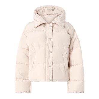 Pinko Impasto Imbottito Puffer Jacket - - Jackets - Damen - Beige - S