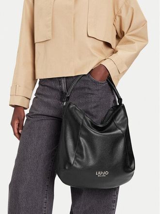 Liu Jo Handtasche Esc M Hobo AF5053 E0058 Schwarz
