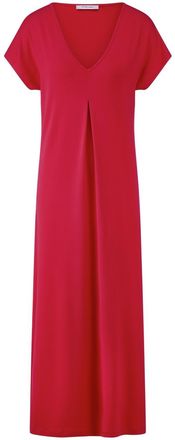 Peter Hahn Kleid V-Ausschnitt Peter Hahn rot