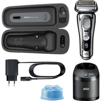 Braun Neuwertig] Braun Series 9 9496cc Sw 9496cc Folienrasierer Rasierapparat Rasierer Silber B-Ware