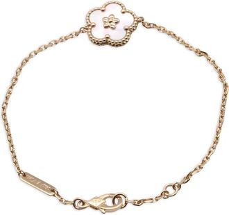 Van Cleef & Arpels bracelet Lucky Spring Plum Blossom en or rose 18ct