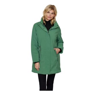 Junge Mynthe Comfort Jacke - - Coats - Damen - Gr&uuml;n - 4XL