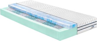 JACK Taschenfederkernmatratze - 7-Zonen-Tonnentaschenfederkern - 90 x 200 cm