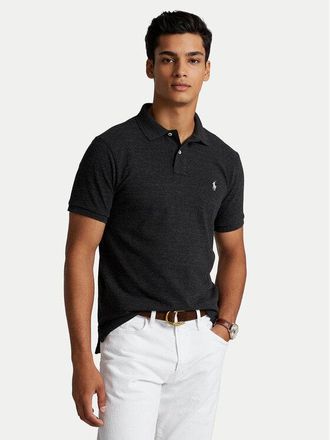 Polo Ralph Lauren Poloshirt 710680784011 Schwarz Custom Slim Fit