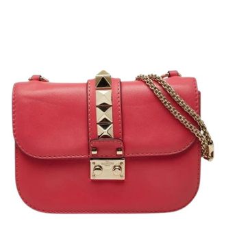 Valentino Pre-owned Vintage Mini Schultertasche - - Pre-owned - Damen - Rosa - ONE SIZE