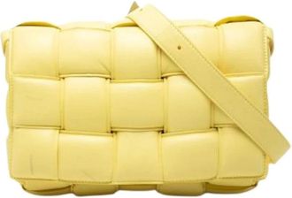 Bottega Veneta Pre-owned Padded Cassette - Femme - Pre-owned - Jaune - Taille: ONE Size