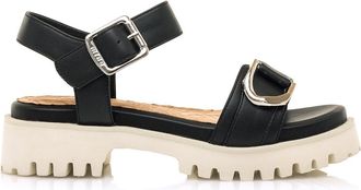 Mtng Damen 53312 Sandale, Schwarz, 37 EU