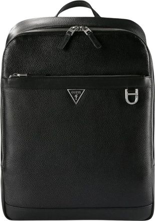 Guess Homme, Sacs, Noir, Taille: ONE Size Backpack