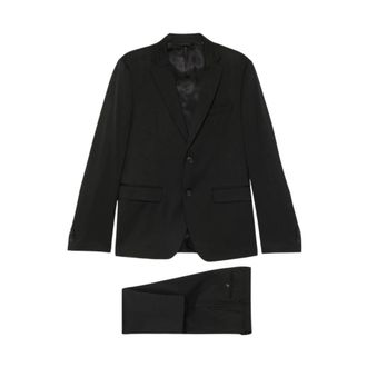Brian Dales 004 Abito - - Suits - Herren - Schwarzk - 2XL