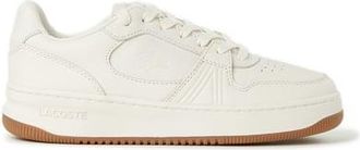 Lacoste Baskets unies en cuir m&eacute;lang&eacute;