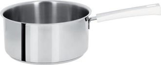 Cristel CASSEROLE 14 CM MUTINE FIXE - POIGNEE BAKELITE - Cristel (BLANCHE)