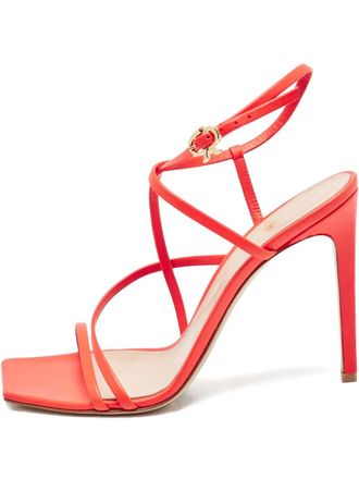 Gianvito Rossi 2024 Manilla Sandalen 110mm - Rot