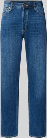 Jack & Jones Straight Fit Jeans aus Baumwoll-Mix Modell CHRIS