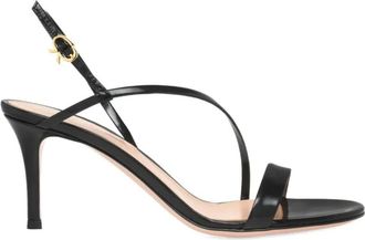 Gianvito Rossi Femme, Chaussures, Noir, Taille: 37 1/2 EU Sandales &agrave; talons hauts