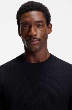 BOSS Kurzarmpullover Nilton