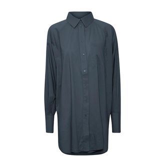 Part Two Chemise Midnight Navy &Eacute;l&eacute;gante - Femme - Robes - Bleu - Taille: 36 FR