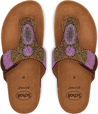 Scholl Zehentrenner Scholl Tanisha MF31328 1011 Braun