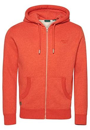 Superdry Vintage Logo Emb Hood Full Zip Sweatshirt M