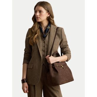 Lauren Ralph Lauren Handtasche LAUREN RALPH LAUREN 431P18464003 Dunkelbraun