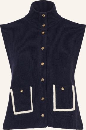 Sandro Sandro Strickweste blau