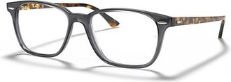 Ray-Ban Rb7119 Optics Grau Fassung Klar Glas Polarisiert 55-17