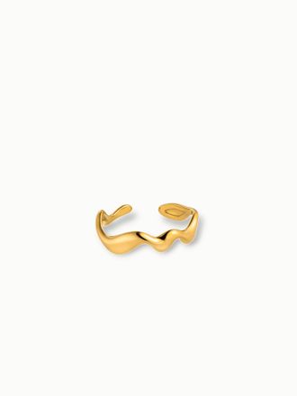 Purelei Abstrakt Wave Adjustable Ring