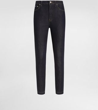 Dolce & Gabbana Jeans Grace Aus Stretchdenim Deep Blue - Frau Denim Mehrfarbig Denim 40